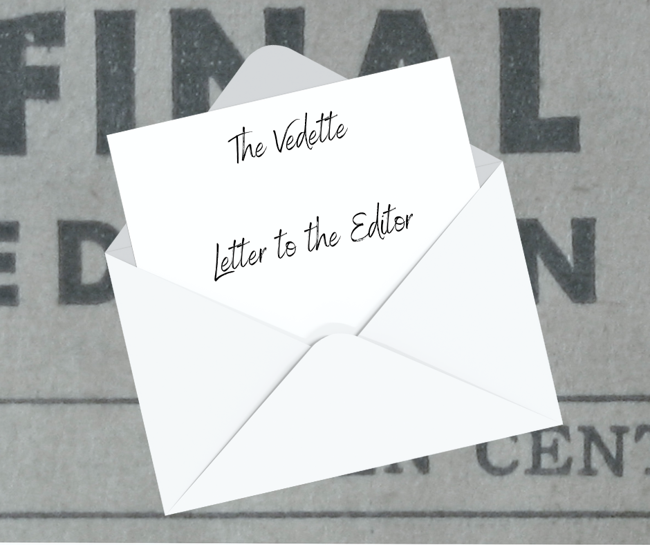 Letter to the Ed.: Rizzo - The Vedette