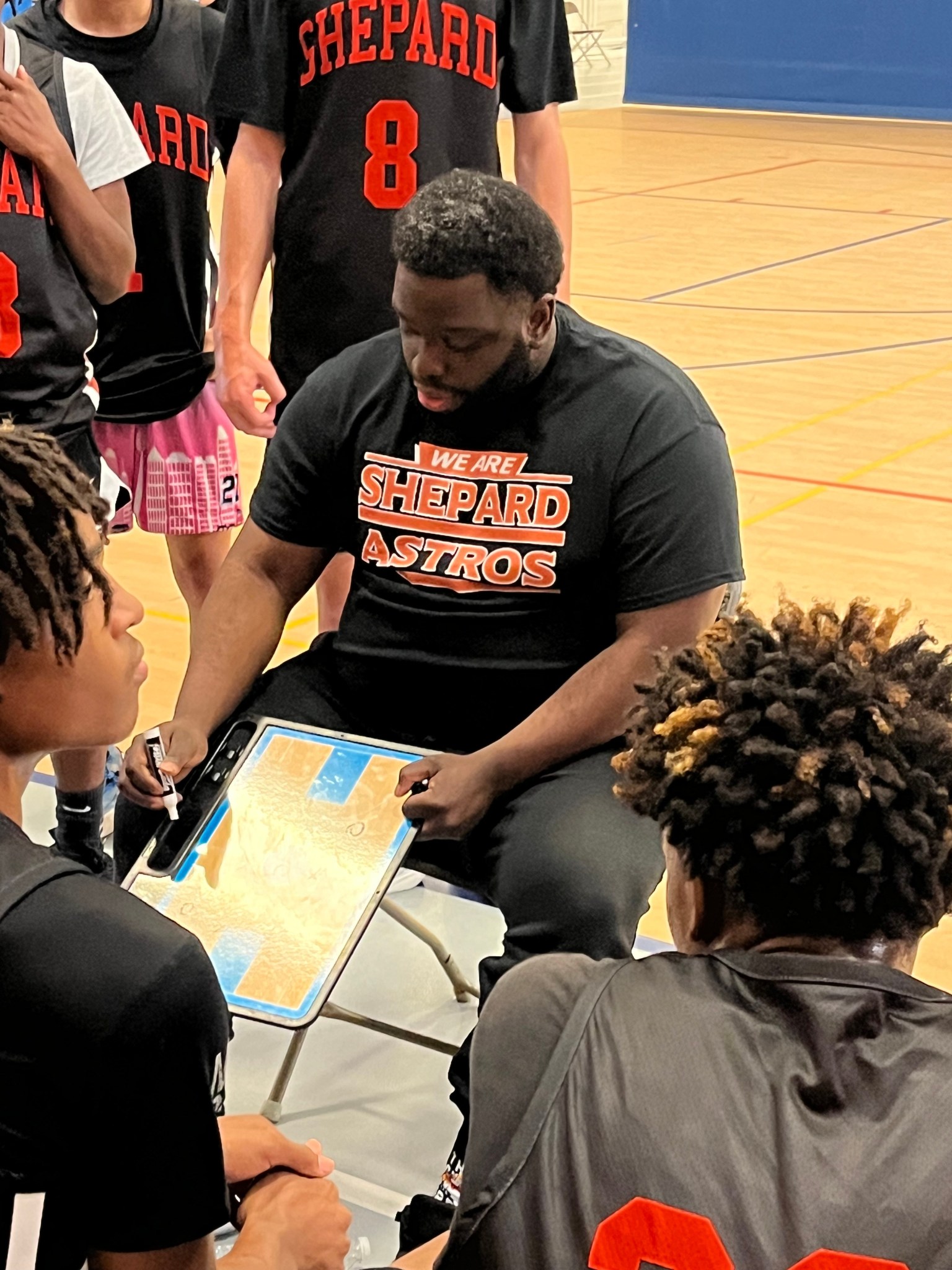 Corey Wolf 'living the dream' as new Shepard hoops coach - Southwest ...