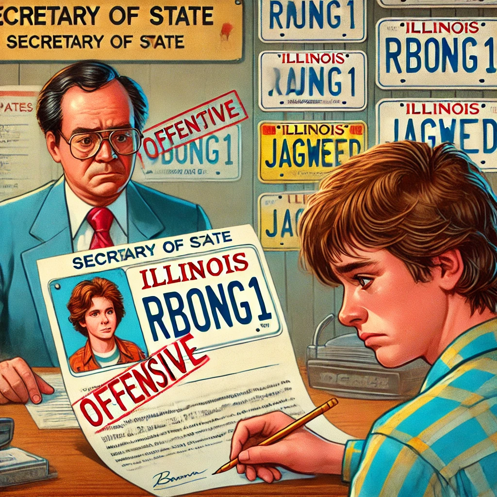 Vanity plate rejection devastated Dad - Southwest Regional Publishing