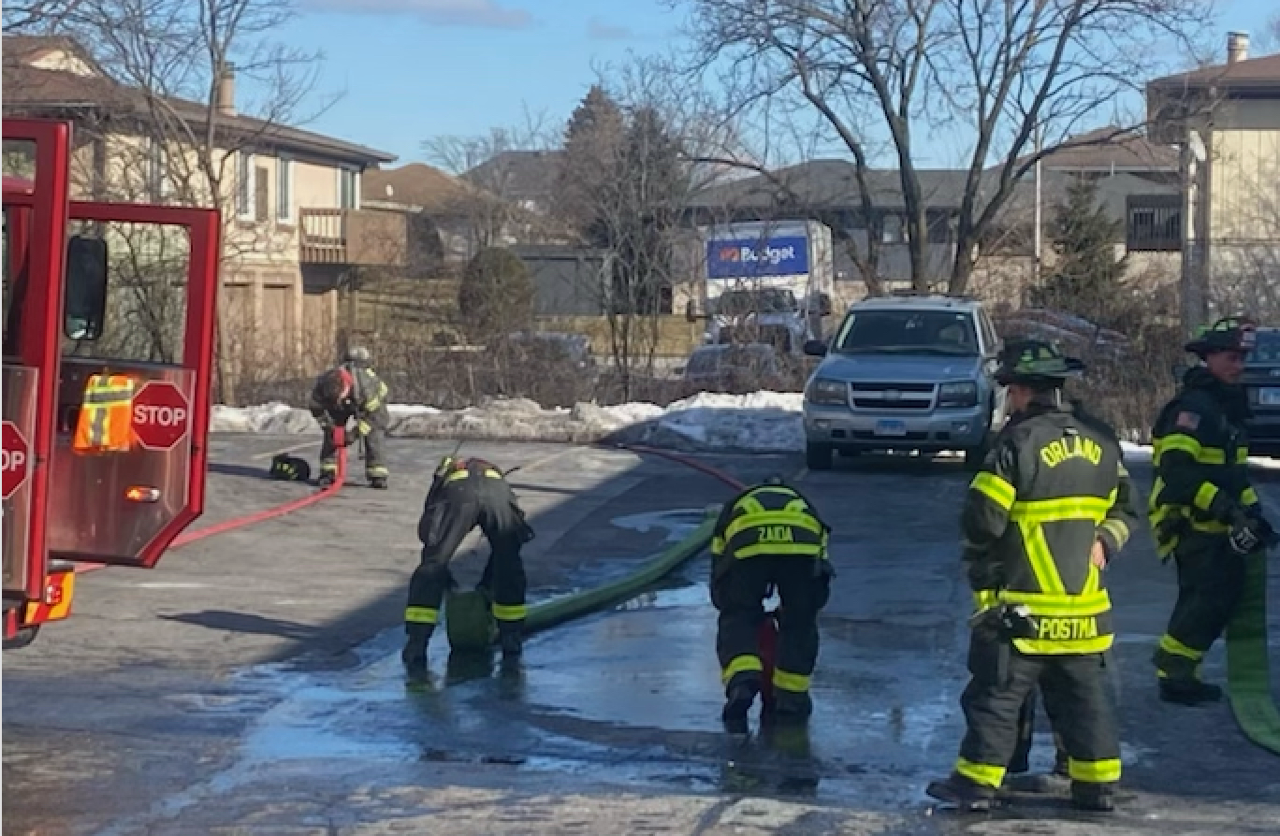 Orland firefighters battle weather, flames - The Regional News