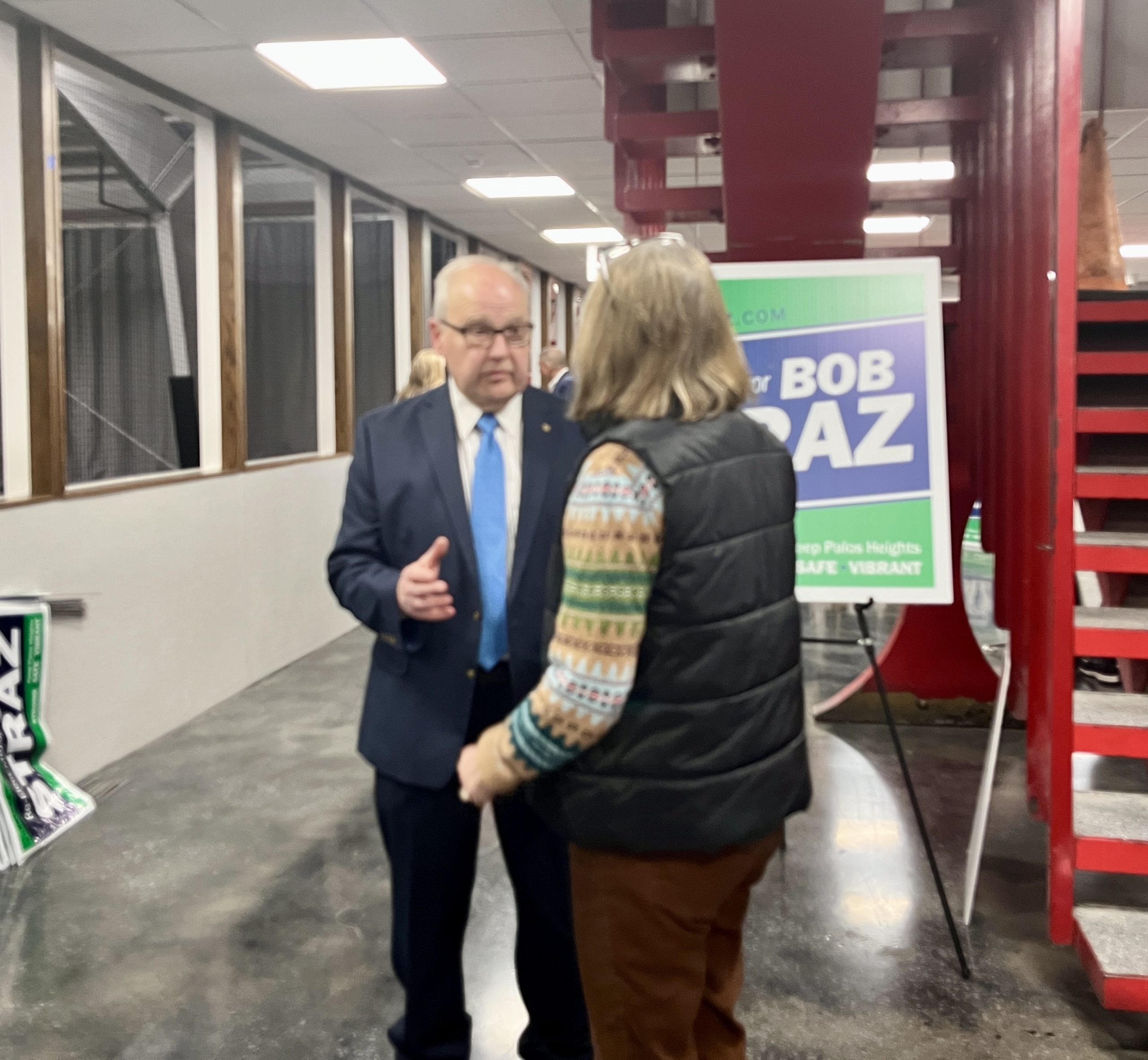 Straz highlights Palos Heights growth, financial strength at campaign ...