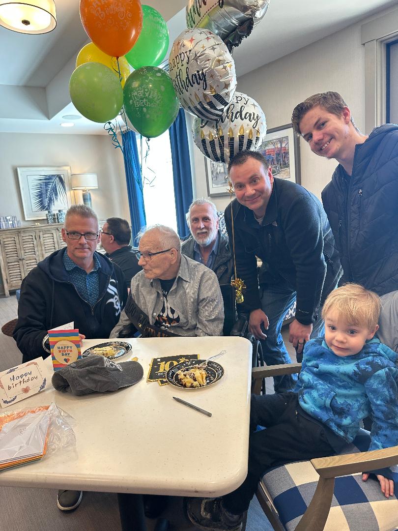 Bob Pearson turns 100 and still greets the world with a thumbs up - The ...