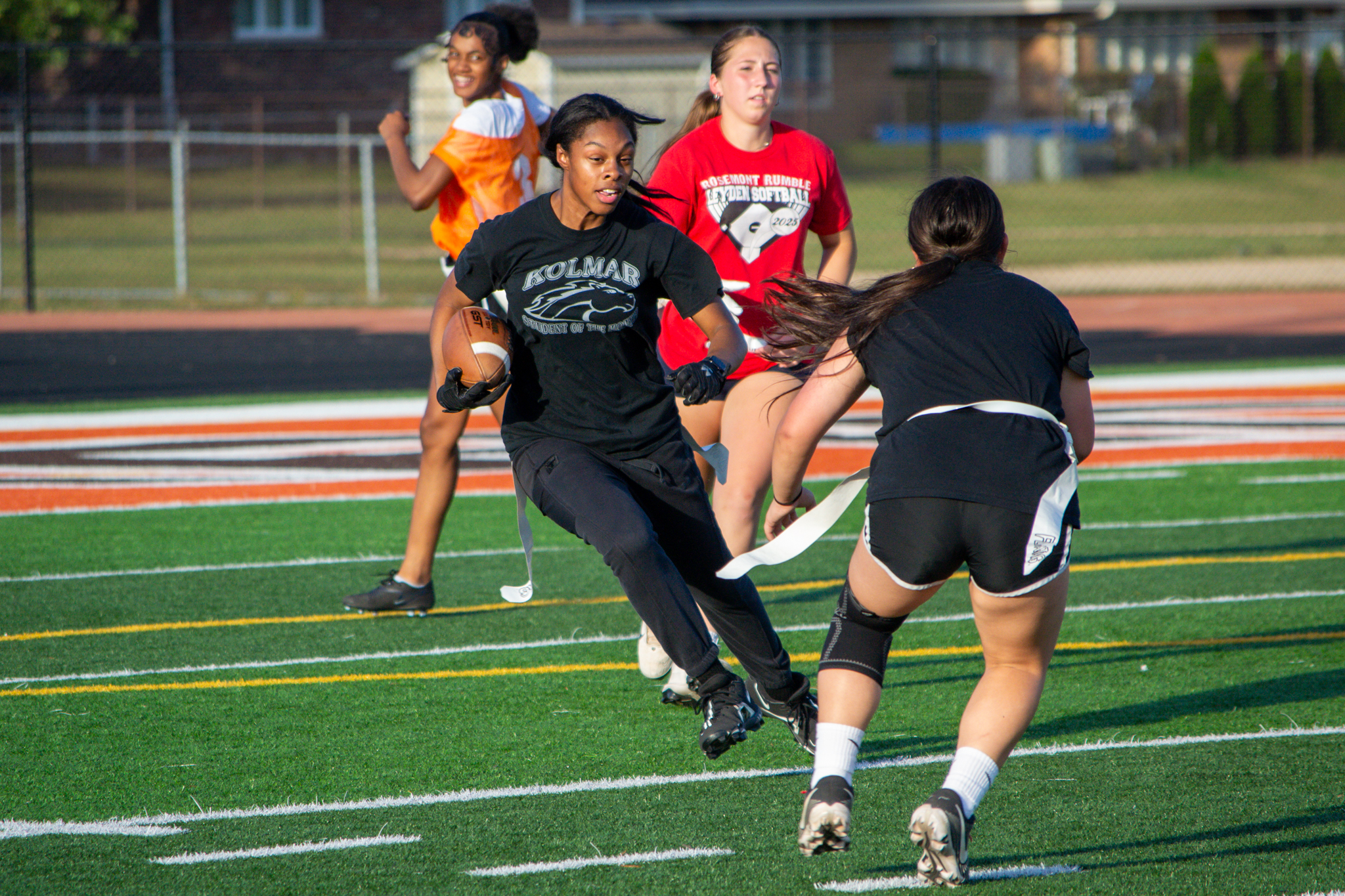 Jessica Manley, Grace Woolwine help launch Shepard flag football ...