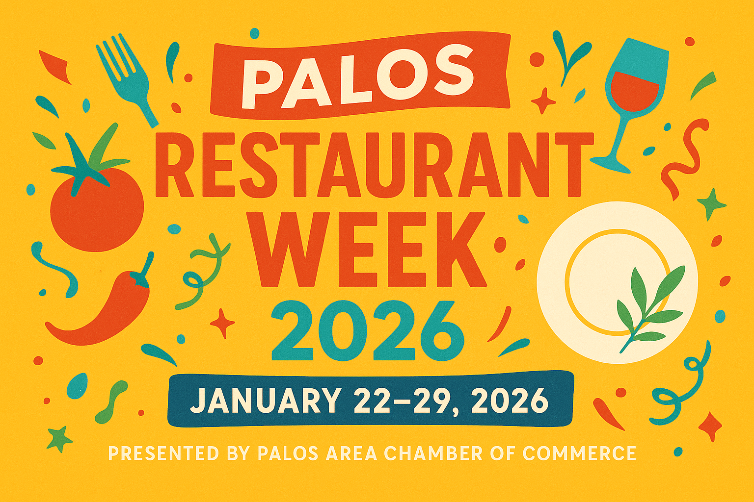 Palos Area Chamber Announces Restaurant Week for January 2026 - The Vedette