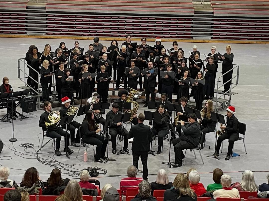 Christmas cheer takes over campus in SXU showstopper - Southwest ...