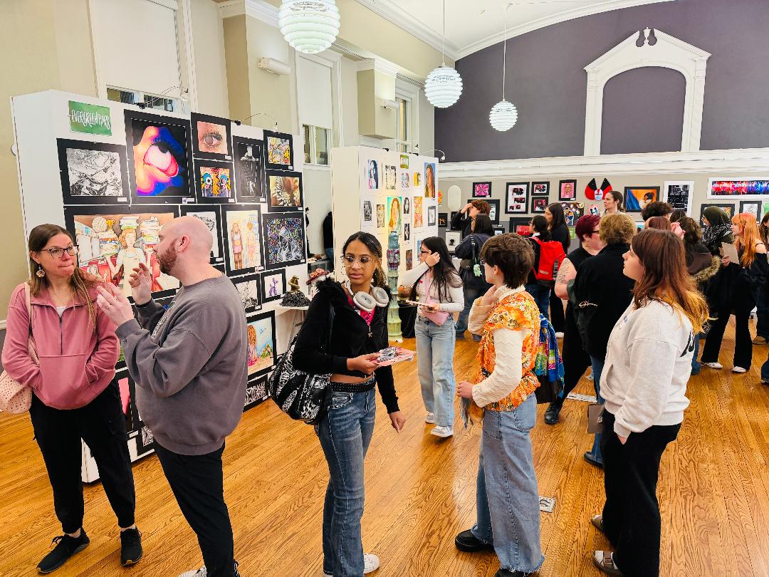 Saint Xavier hosts first South Suburban Conference Visual Arts Festival ...