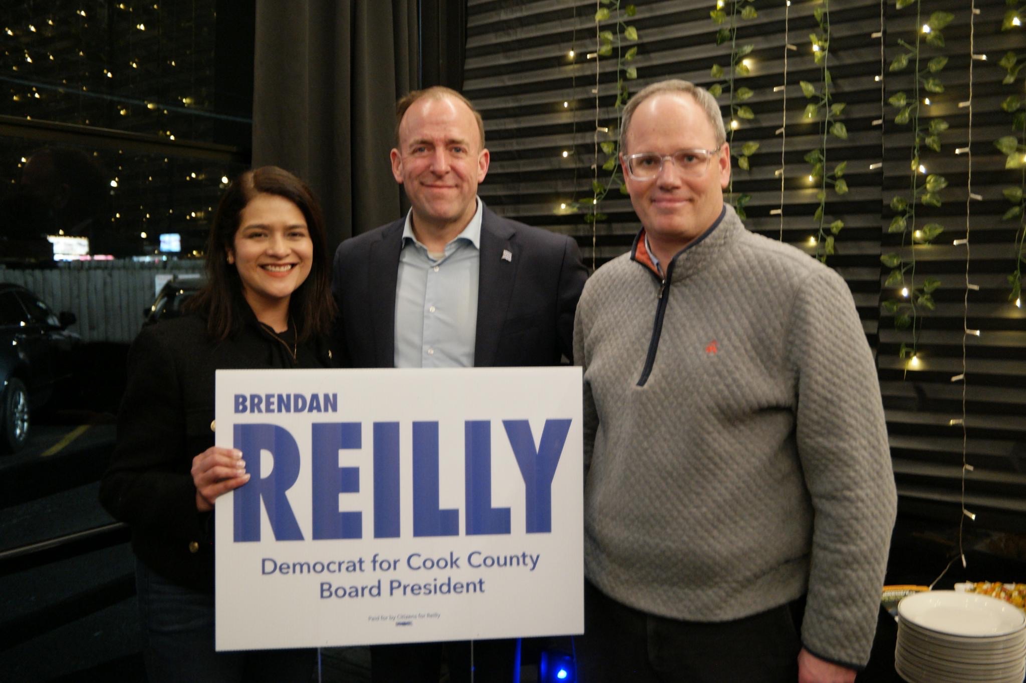 Tabares, Quinn back Reilly for Cook County Board president - Clear ...