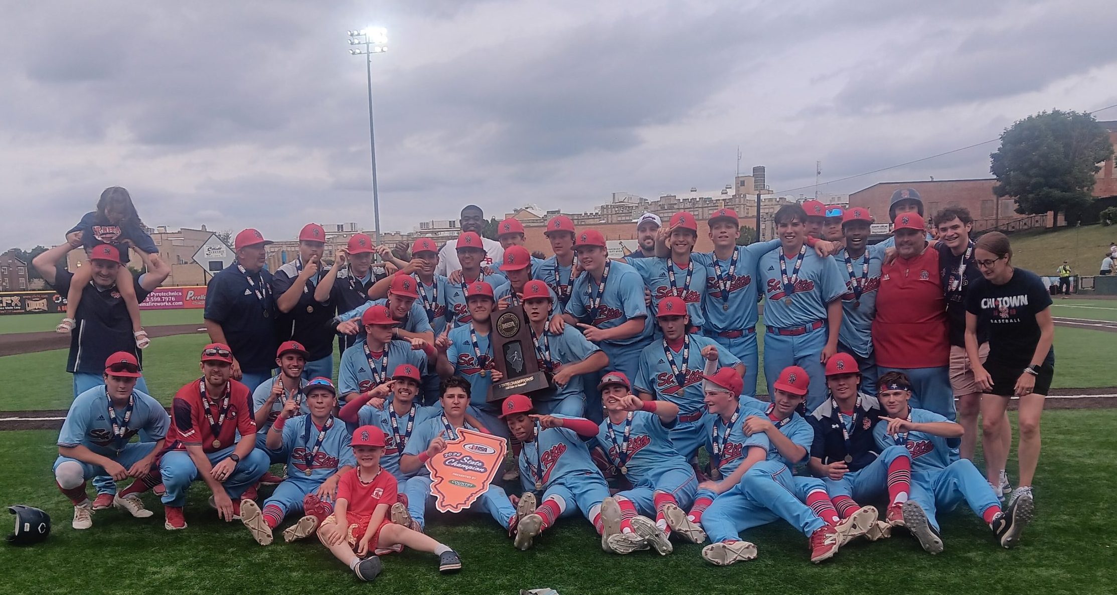 Vinnie Stubitsch, St. Rita win first state baseball title in wild ...